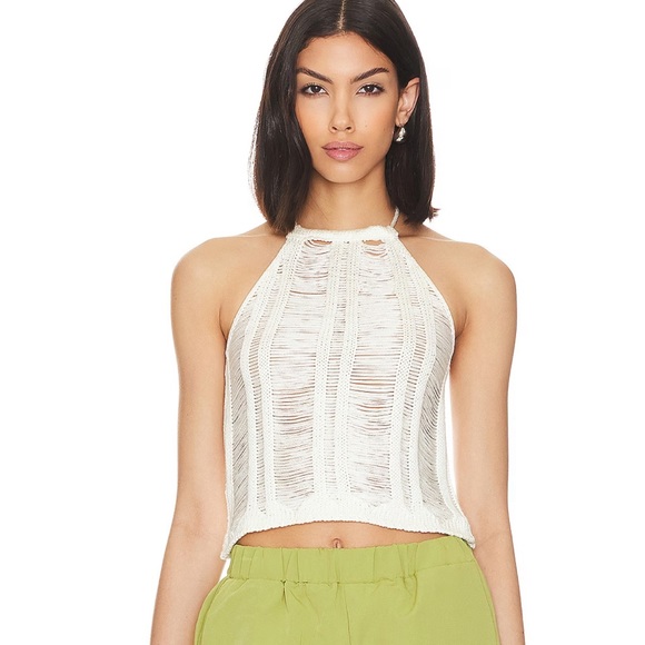 More To Come | Tops | Nwt Revolve X More To Come Taryn Fringe Top In ...